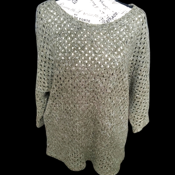 Piko 1988 | Sweaters | Piko 988 Sage Green Knit Top Ae2 | Poshmark